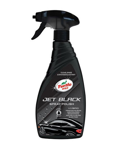 TURTLE WAX JET BLACK SPRAY POLISH BLACK 500ml – Turtlewax South Africa